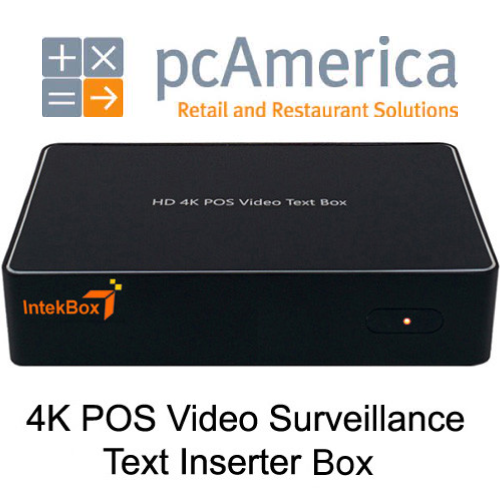 pcAmerica Text Inserter HD 4K Network IP Camera Solution | IntekBox