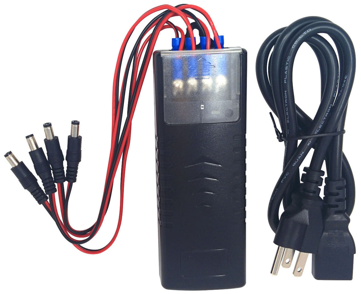 CCTV 12V DC 2000MA POWER ADAPTER TRANSFORMER 4 OUTPUT | IntekBox