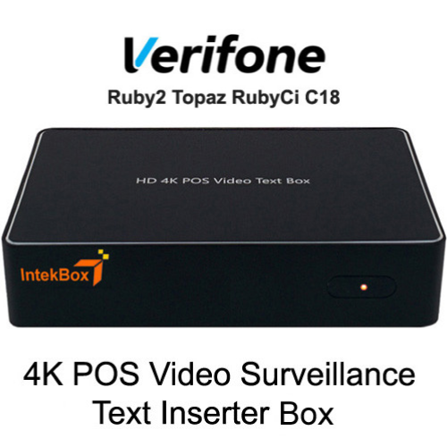Verifone Ruby Topaz IntekBox Text Inserter HD 4K TVI AHD CVI Coax ...